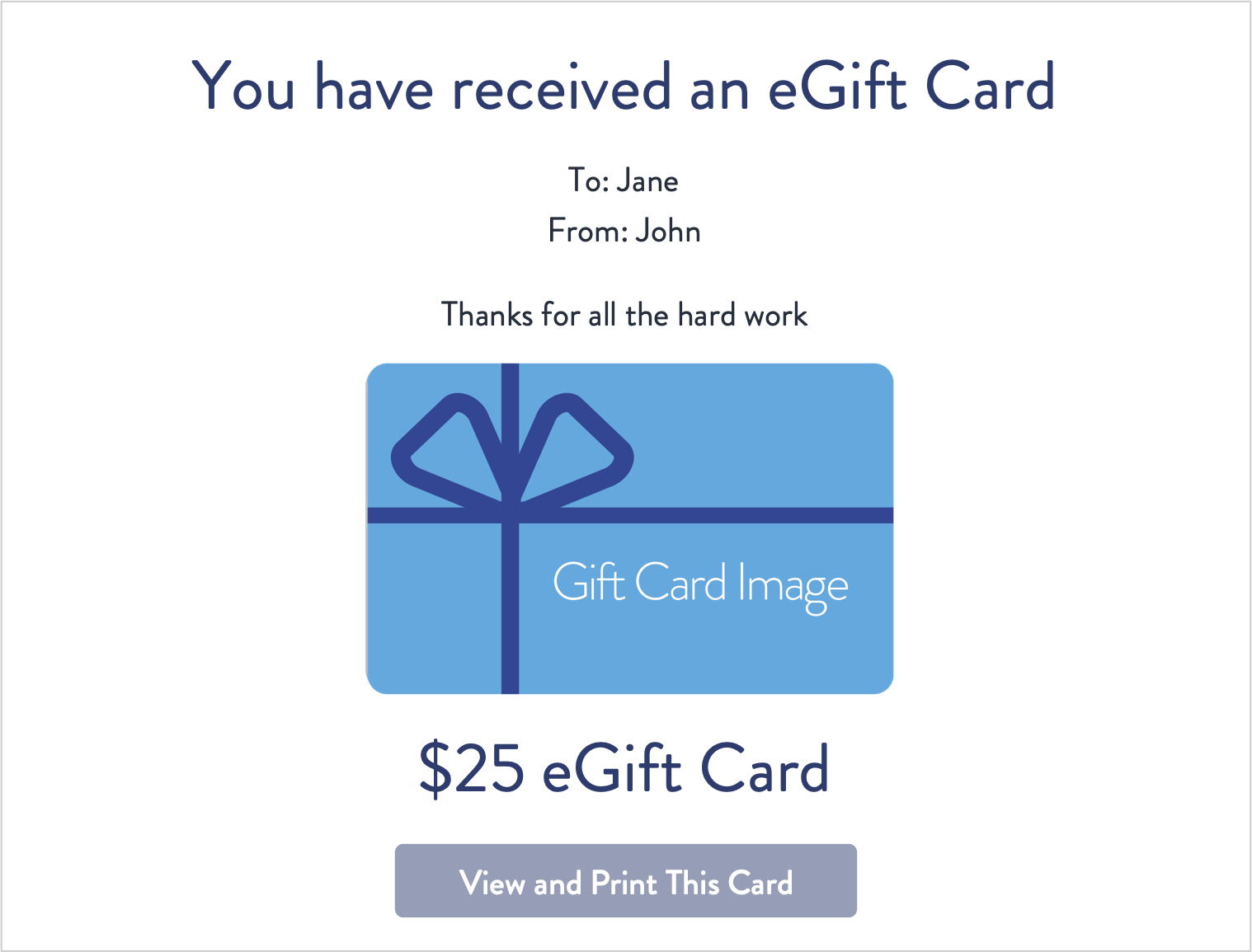 Silver Gift Visa Gift Card | Gift Cards For All Occasions